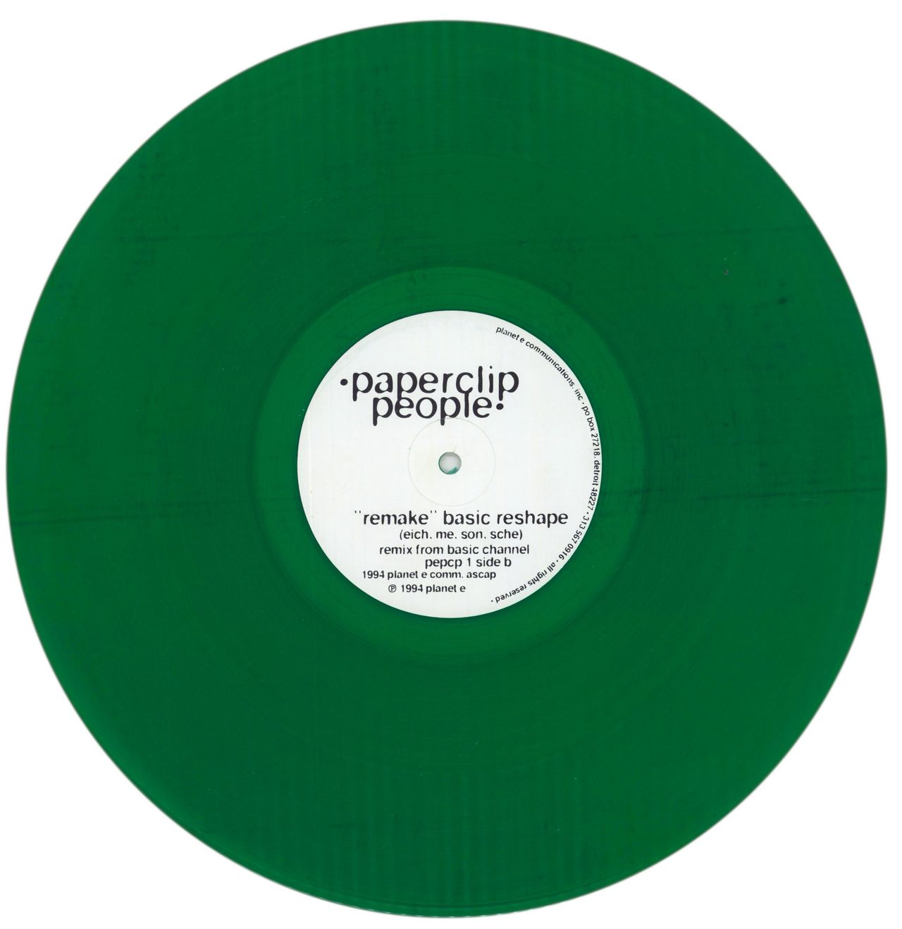 Carl Craig Throw / Remake (Basic Reshape) US 12" vinyl — RareVinyl.com
