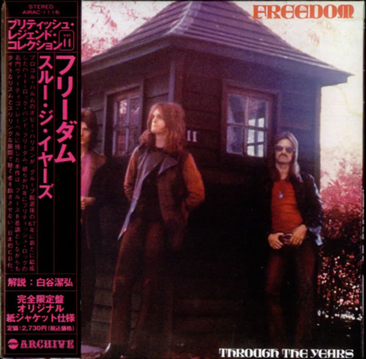 Freedom (60s) Through The Years Japanese CD album — RareVinyl.com