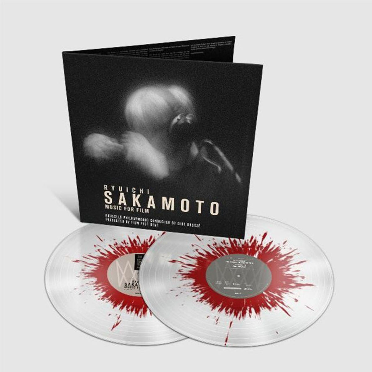 Ryuichi Sakamoto Music For Film - Splatter Vinyl UK 2-LP vinyl set — RareVinyl.com
