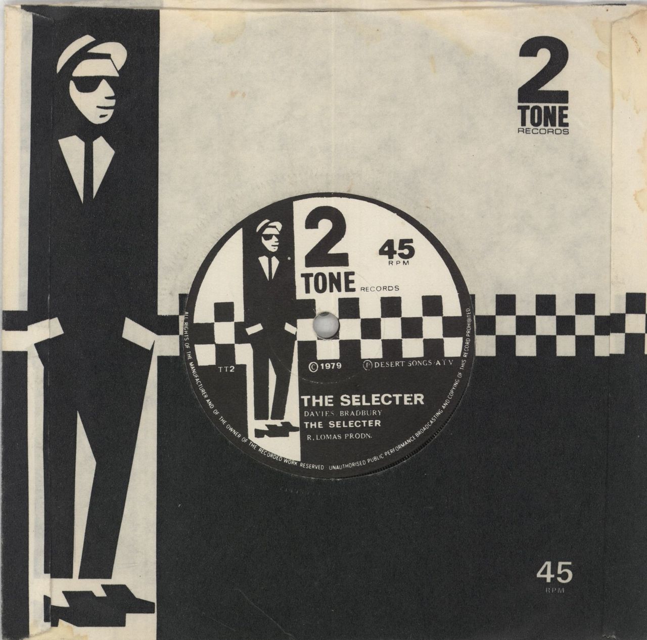 The Specials Gangsters - Solid - Translucent Red Vinyl UK 7" vinyl ...