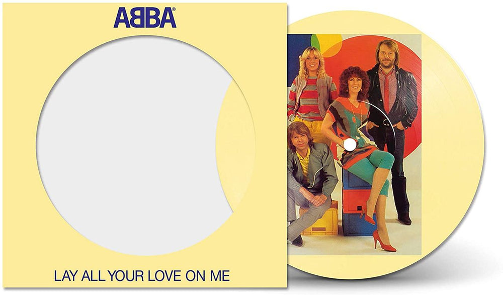 Abba Lay All Your Love On Me - Sealed UK 7" picture disc — RareVinyl.com