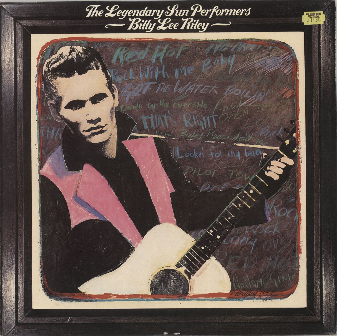 Billy Lee Riley The Legendary Sun Performers UK Vinyl LP — RareVinyl.com