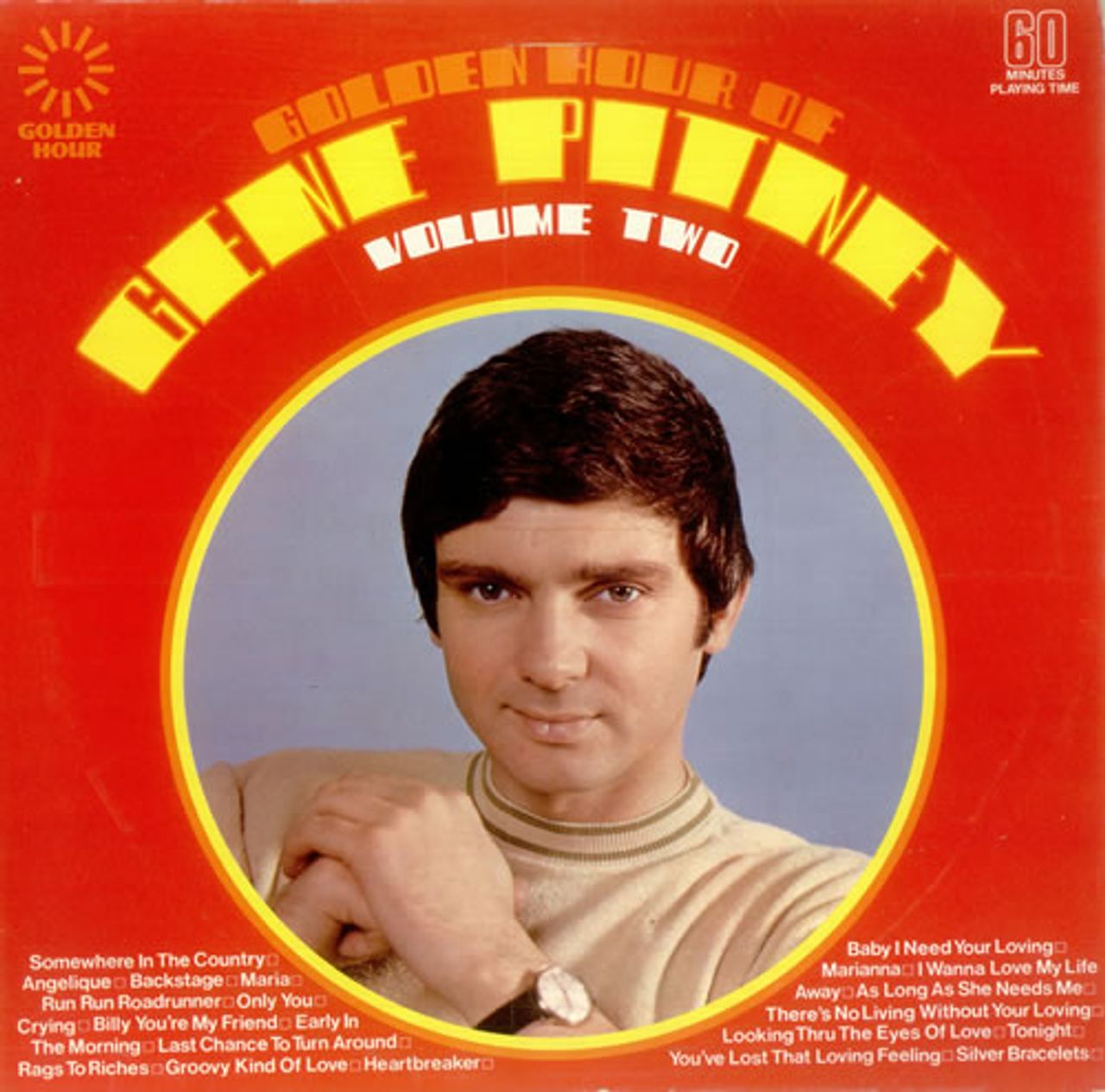 Gene Pitney Golden Hour Of Gene Pitney Volume Two UK Vinyl LP — RareVinyl.com