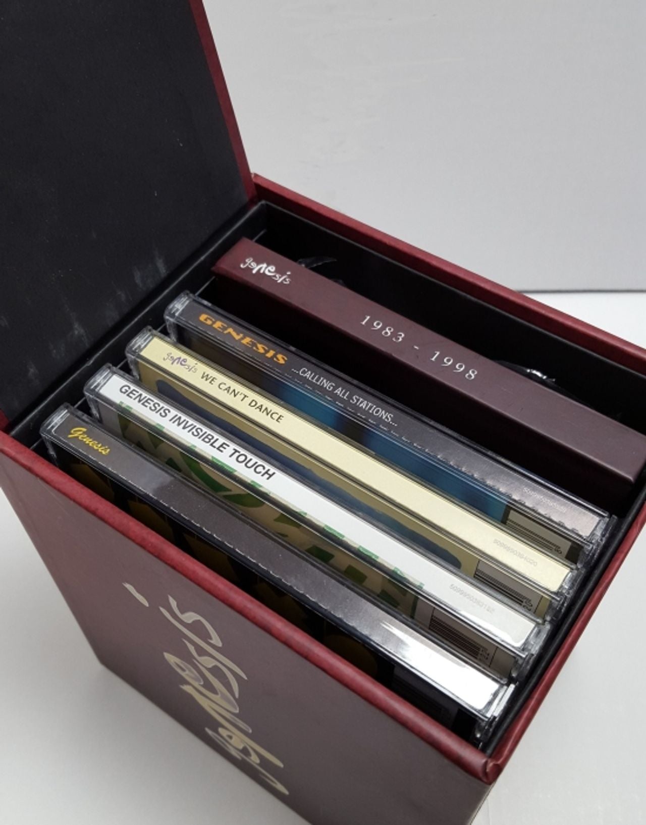 Genesis Genesis 1983-1998 - hype stickered UK Cd album box set — RareVinyl.com