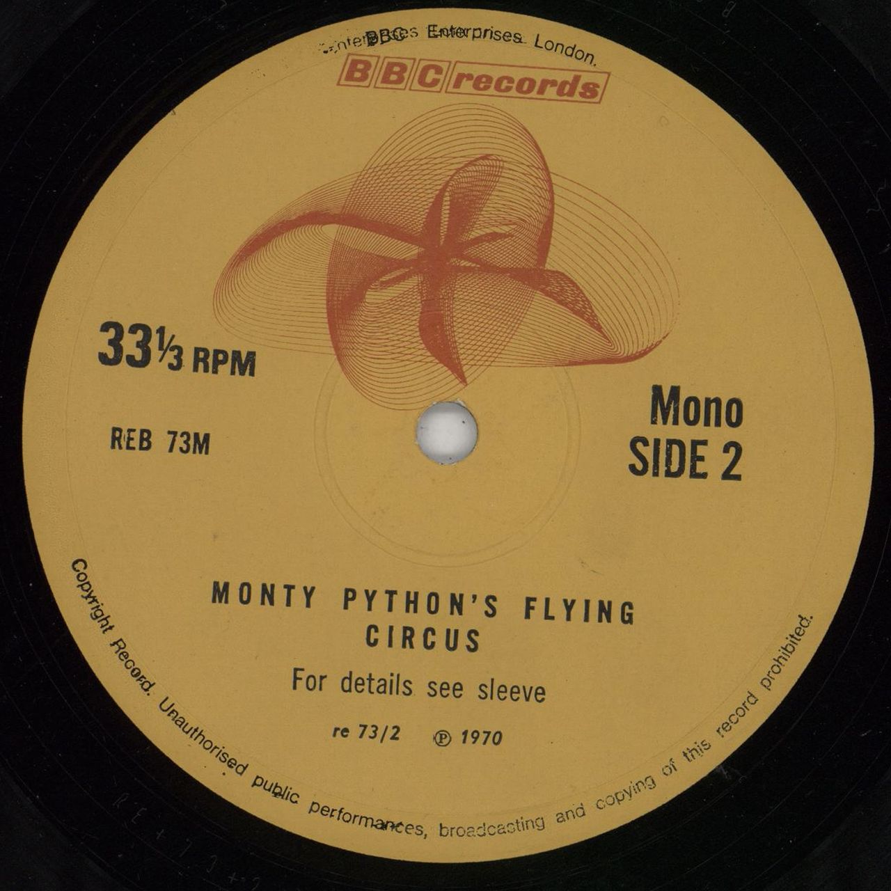 Monty Python Monty Python's Flying Circus - 1st UK Vinyl LP — RareVinyl.com