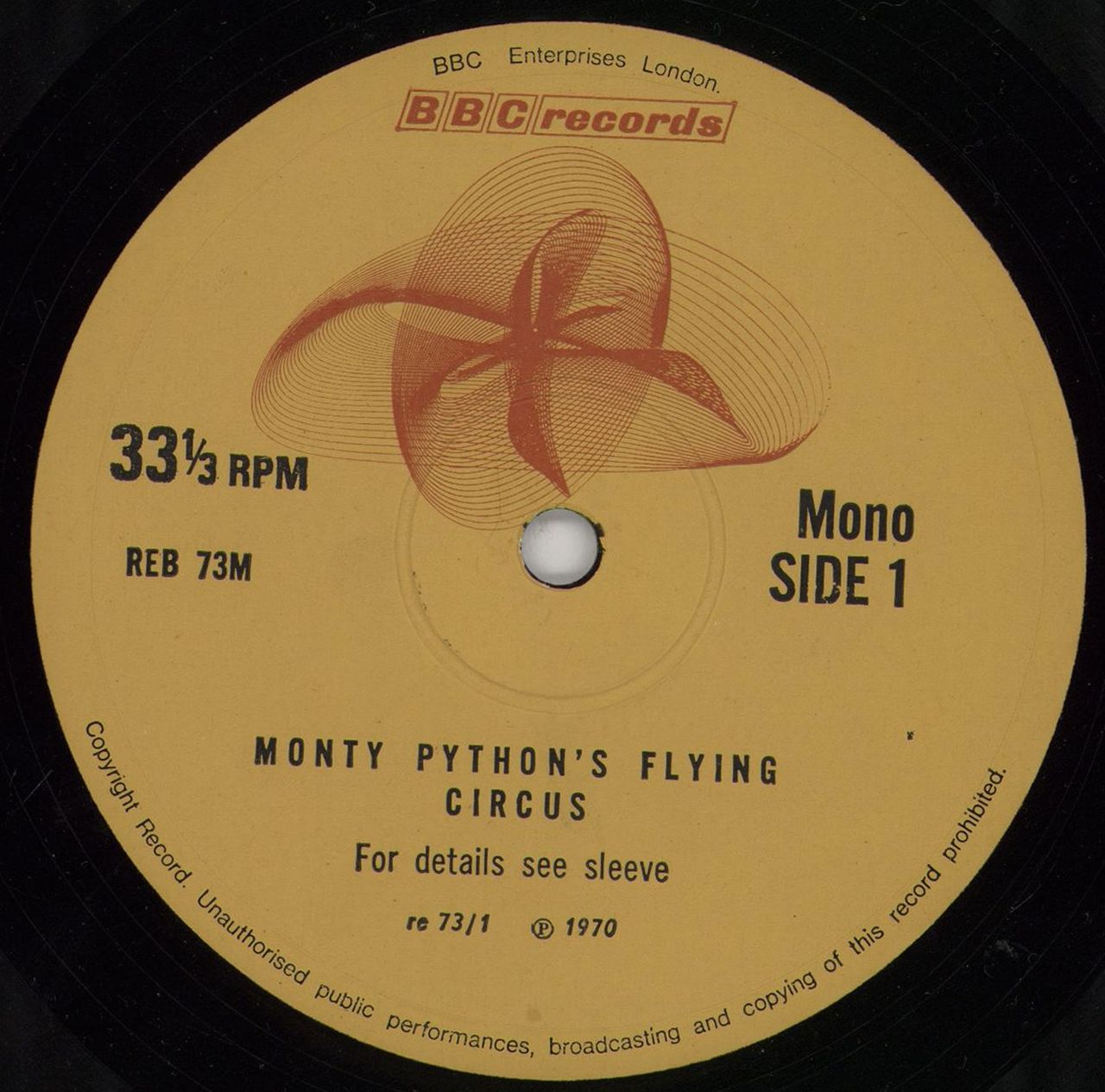 Monty Python Monty Python's Flying Circus - 1st UK Vinyl LP — RareVinyl.com