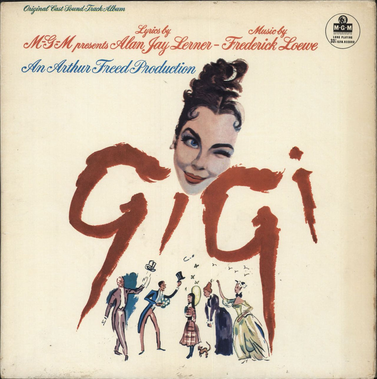 Original Cast Recording Gigi - EX UK Vinyl LP — RareVinyl.com