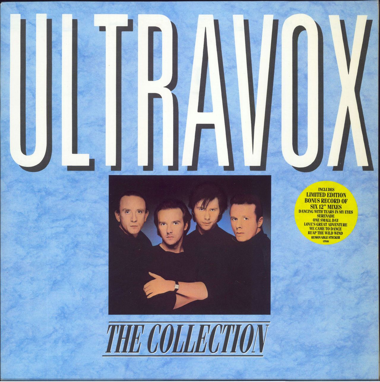 Ultravox The Collection - hype stickered UK 2-LP vinyl set — RareVinyl.com